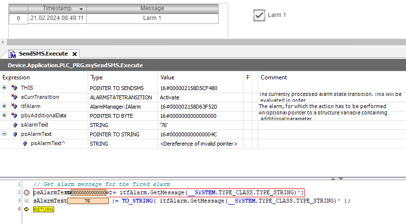 CODESYS Forge - CODESYS Forge / Talk / Visualization 🇬🇧: How to read string from CharBufferPtr?